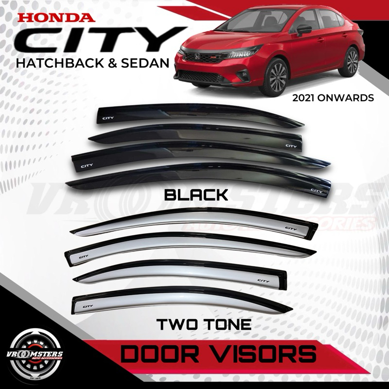 Honda City Sedan and Hatchback 2014-2020 and 2021-2025 Door Visors ...
