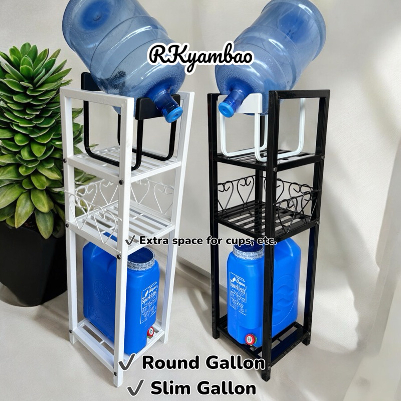 Mineral Water Rack Stand - For Slim|Round Gallons / RKyambao | Shopee ...