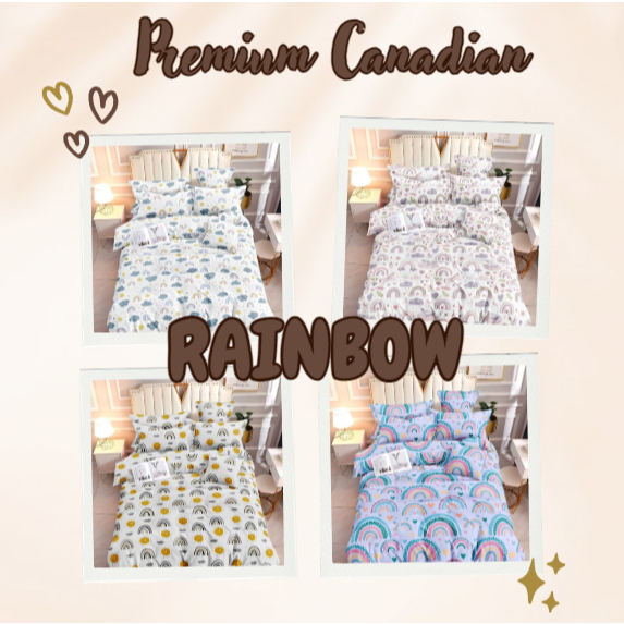 RAINBOW DESIGNS CANADIAN SOL PER YARD | Shopee Philippines
