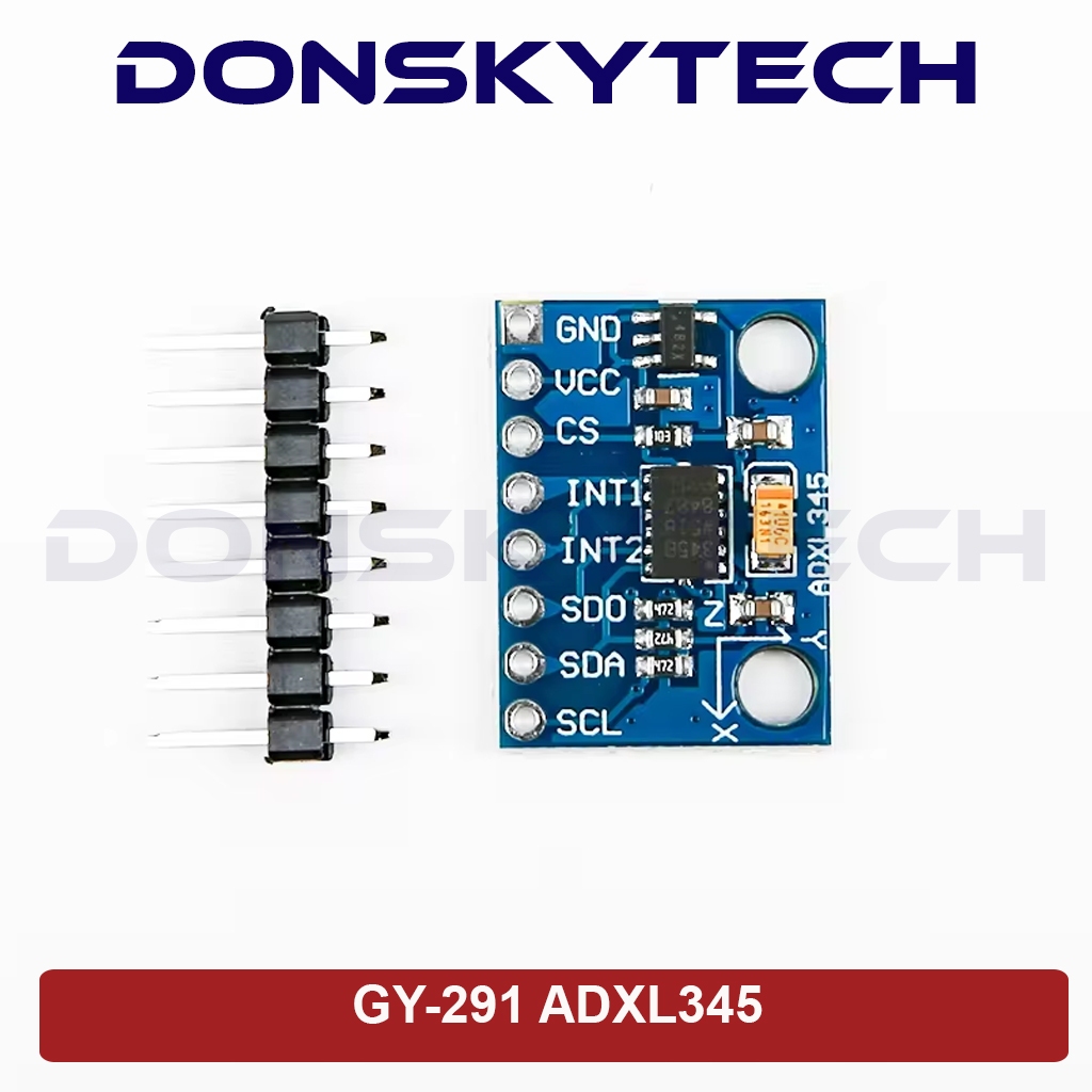Unsoldered Gy 291 Adxl345 Digital Three Axis Acceleration Of Gravity Tilt Module Iic Spi