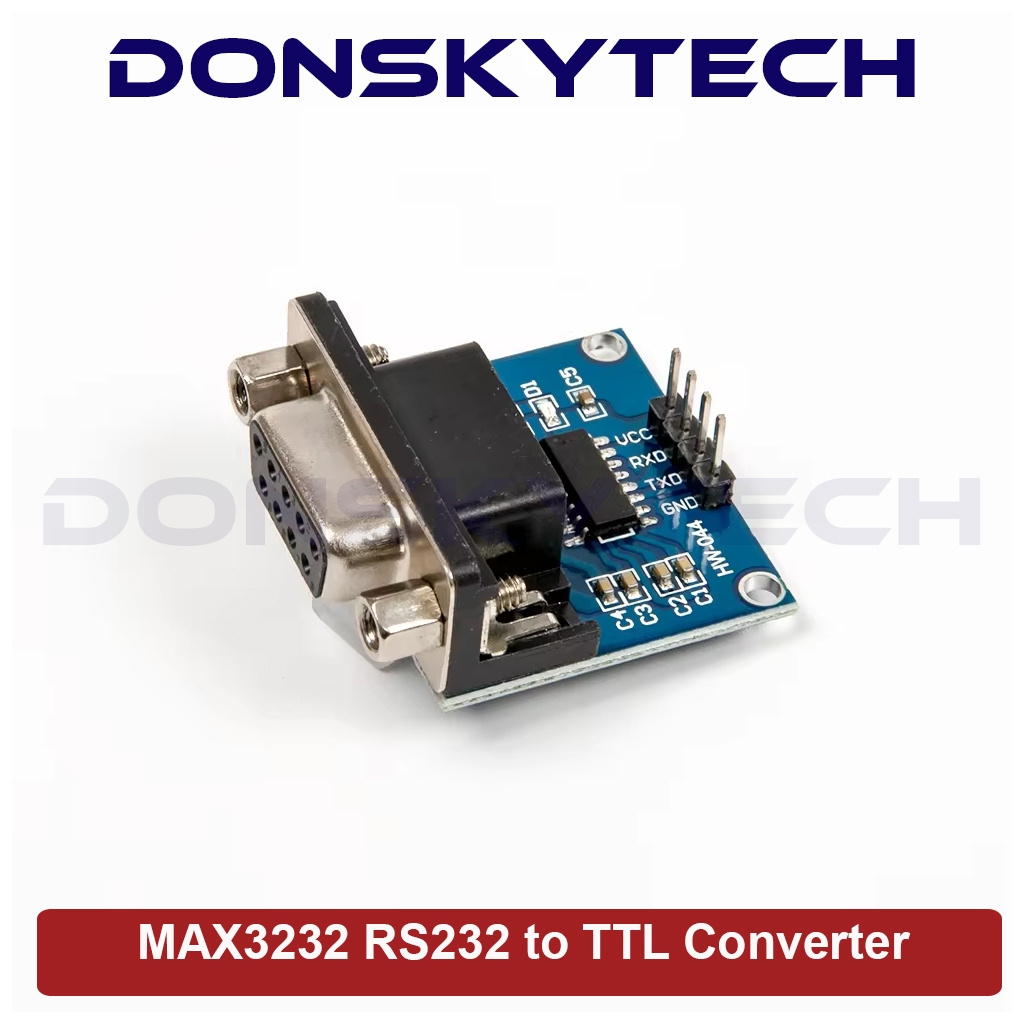 MAX3232 RS232 to TTL serial converter module DB9 connector | Shopee ...