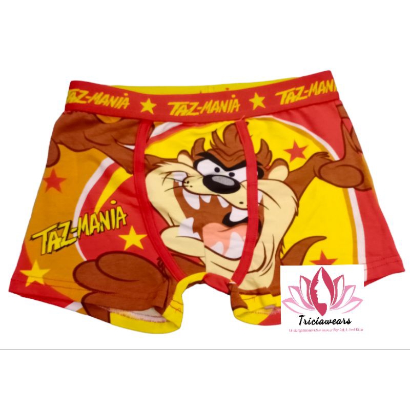 Tazmania Character Boxer Brief For Kids | Shopee Philippines