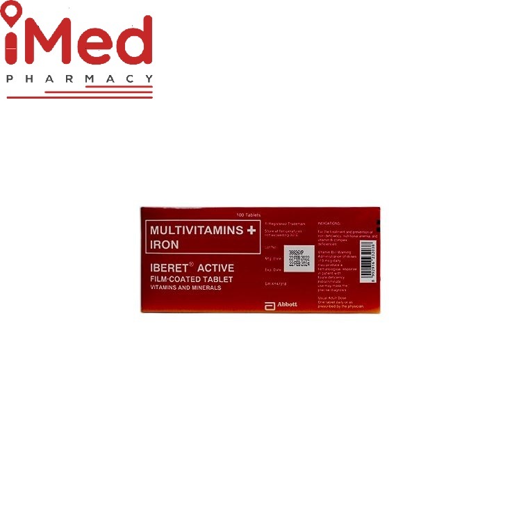 IBERET ACTIVE TAB 500MG 4's | Shopee Philippines