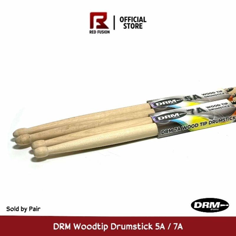 DRM Wood Tip Drumstick 5A/7A | Shopee Philippines