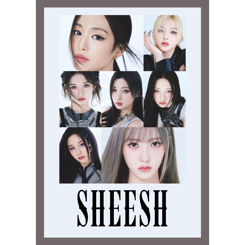 BABYMONSTER SHEESH FOREVER K-Pop A4 Posters | Shopee Philippines