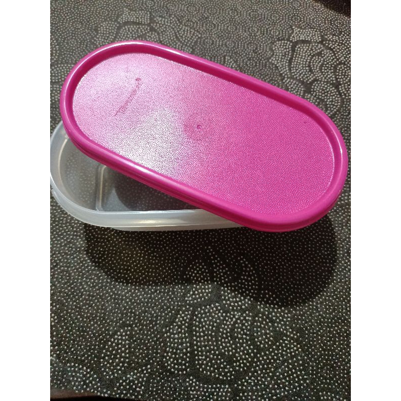Tupperware Modular Mates Oval Pink | Shopee Philippines