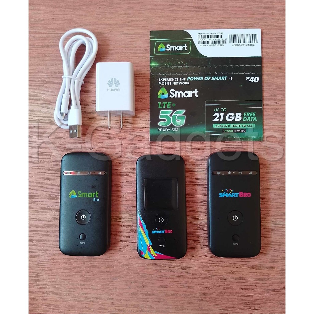 Smart Pocket Wifi (3.5G HSPA+ 4G LTE) - with FREE Charger // with Smart ...