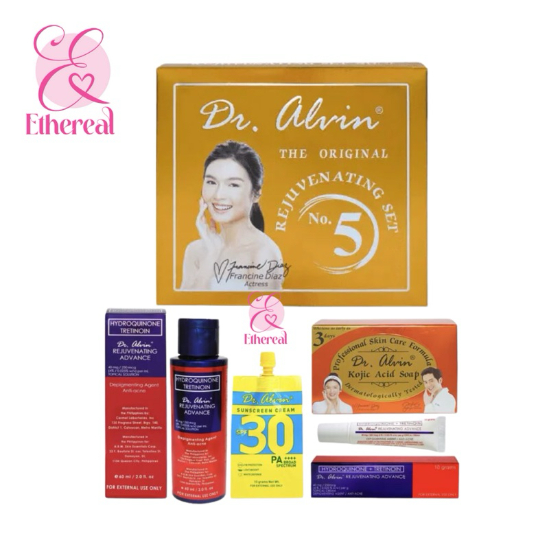 DR ALVIN REJUVENATING SET NO5 | Shopee Philippines