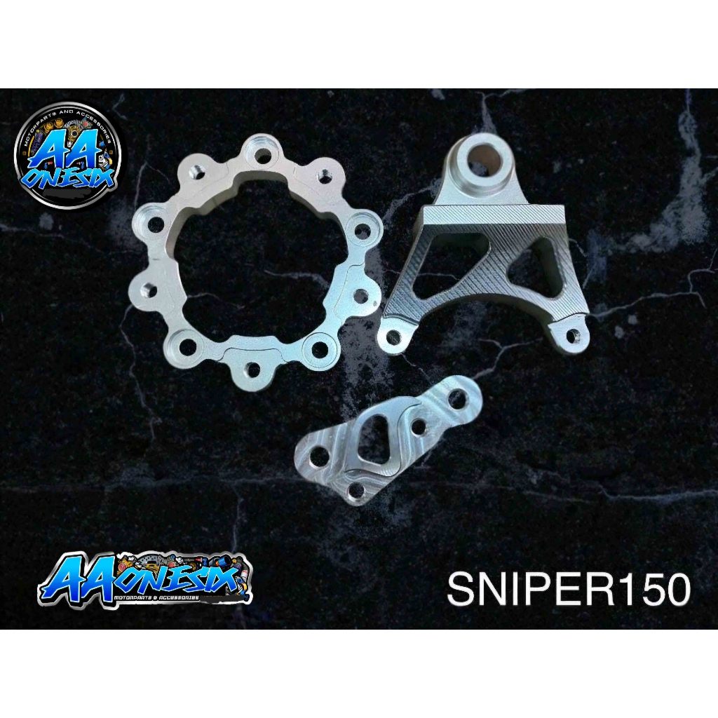 CNC BRACKET For Sniper 150 Front And Rear Heavy Duty | Shopee Philippines