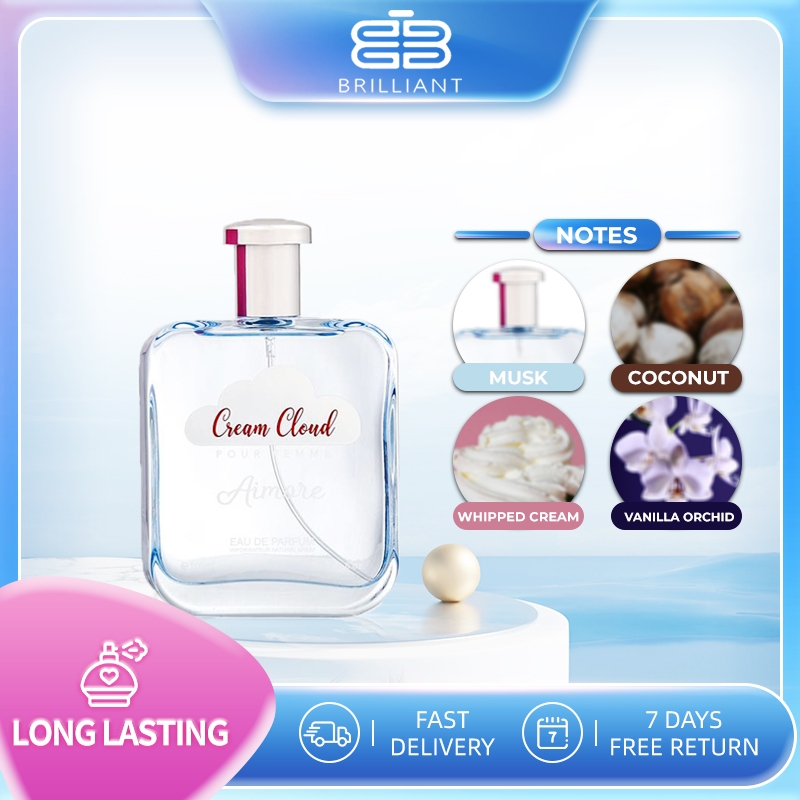 BRILLIANT.Q AIMORE CREAM CLOUD HAS LONG LASTING POUR FEMME EAU DE ...
