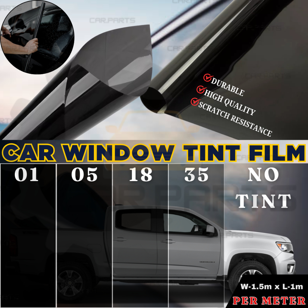 CP (Per Meter) 3M Car Window Tint Film Glass Tint Privacy Proof Scratch ...