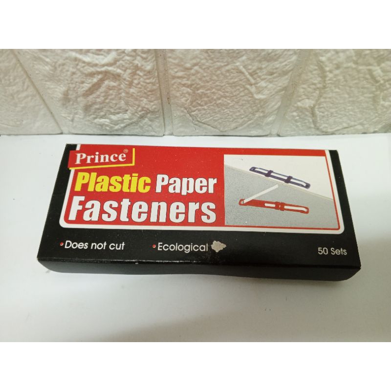 Prince plastic paper fastener 50PCS/BX | Shopee Philippines
