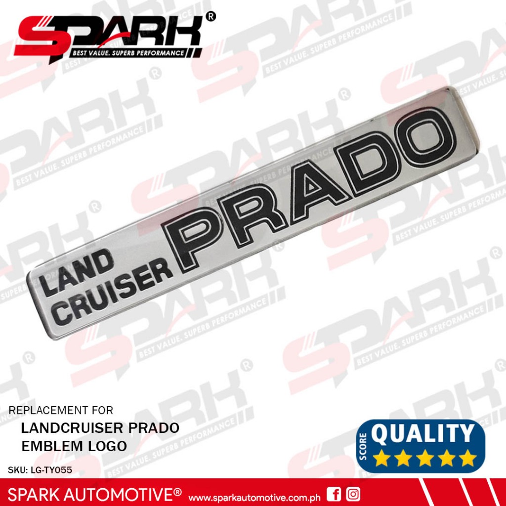 Emblem Logo for Toyota Landcruiser Land Cruiser Prado Emblem (1 PC ...