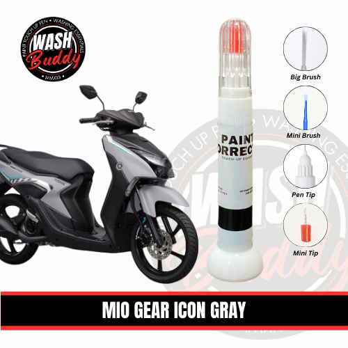 Mio Gear Icon Gray Color Touch Up (Paint Correct) | Shopee Philippines