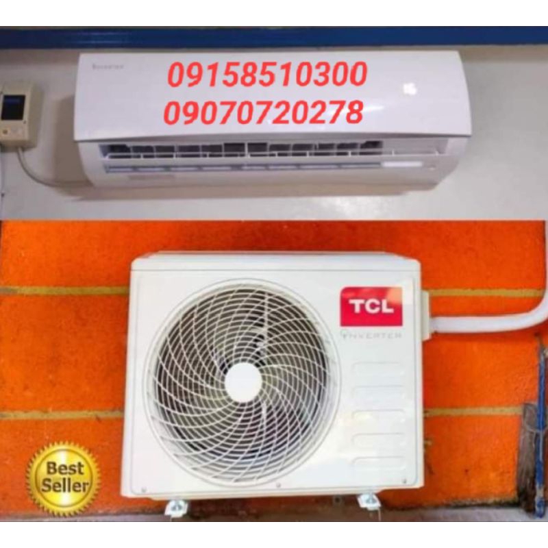 TCL 1.0hp Split Type Titan Gold Inverter Split Type Aircon | Shopee ...