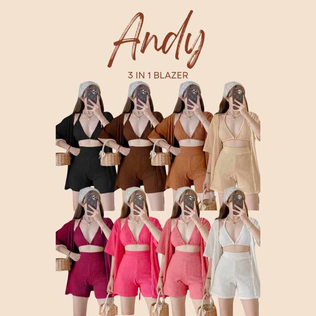 ANDY 3 IN 1 BLAZER PADDED (NEW ARRIVAL) | Shopee Philippines