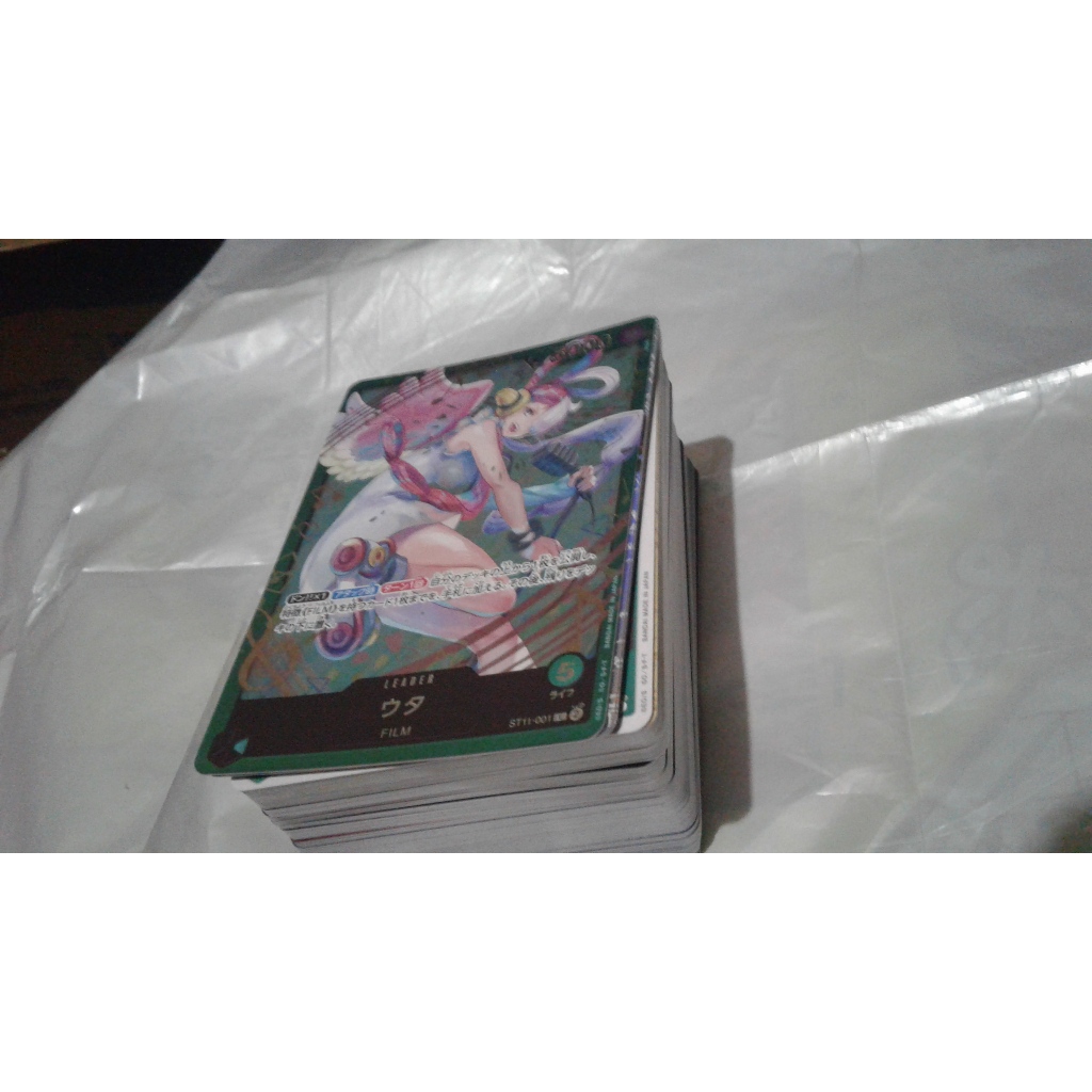 LEADER GREEN ST 16 11 1 ALT ART GREEN UTA FOIL RED BACK 1 ONE BANDAI ...