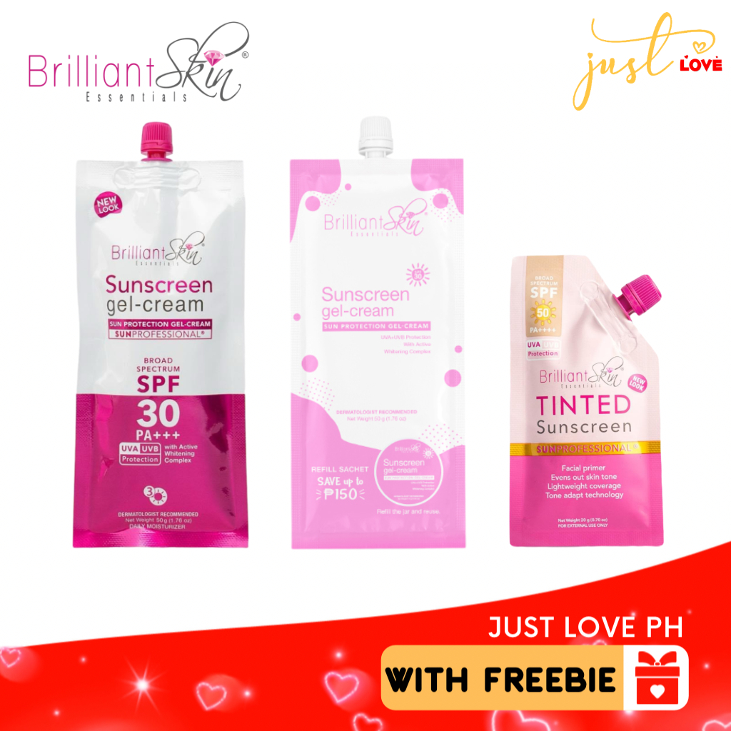 Brilliant Skin Sunscreen Gel Cream Classic 50g | Sunscreen Gel Cream ...