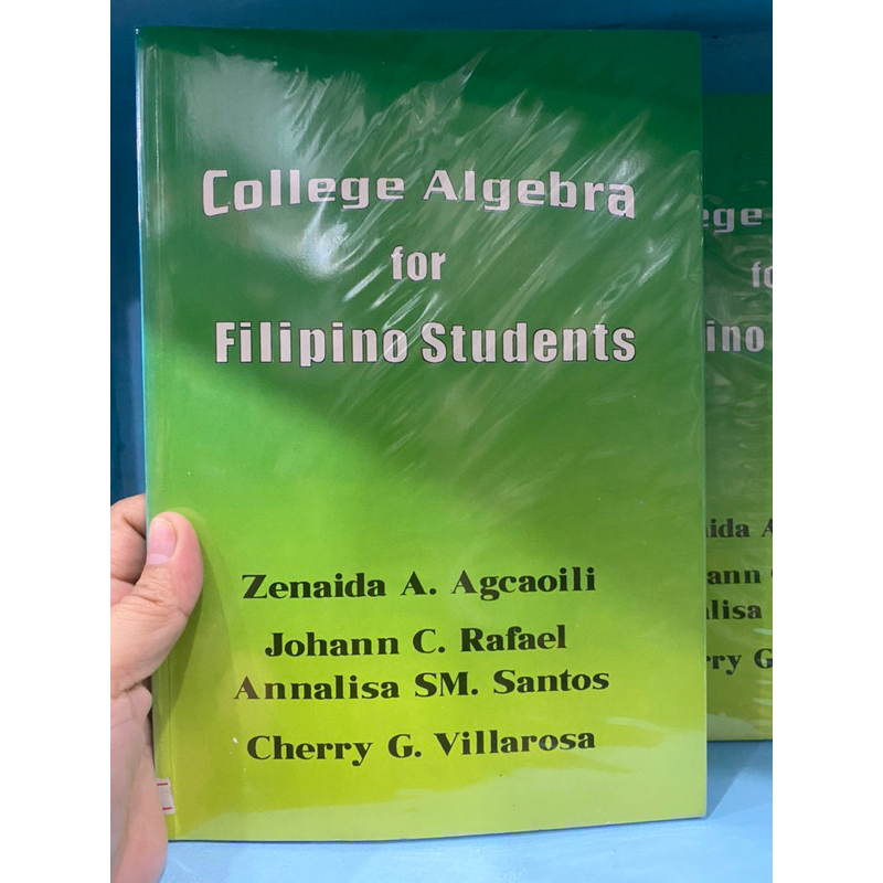 COLLEGE ALGEBRA for Filipino Student | Shopee Philippines