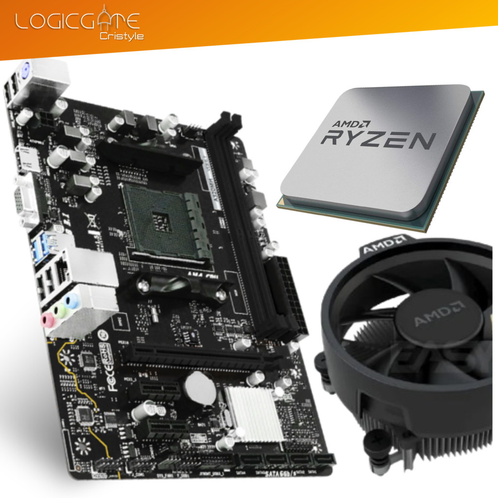 BUNDLE Ryzen 5 Pro 3400GE 3.6 GHz | Biostar A320M Motherboard | Free ...