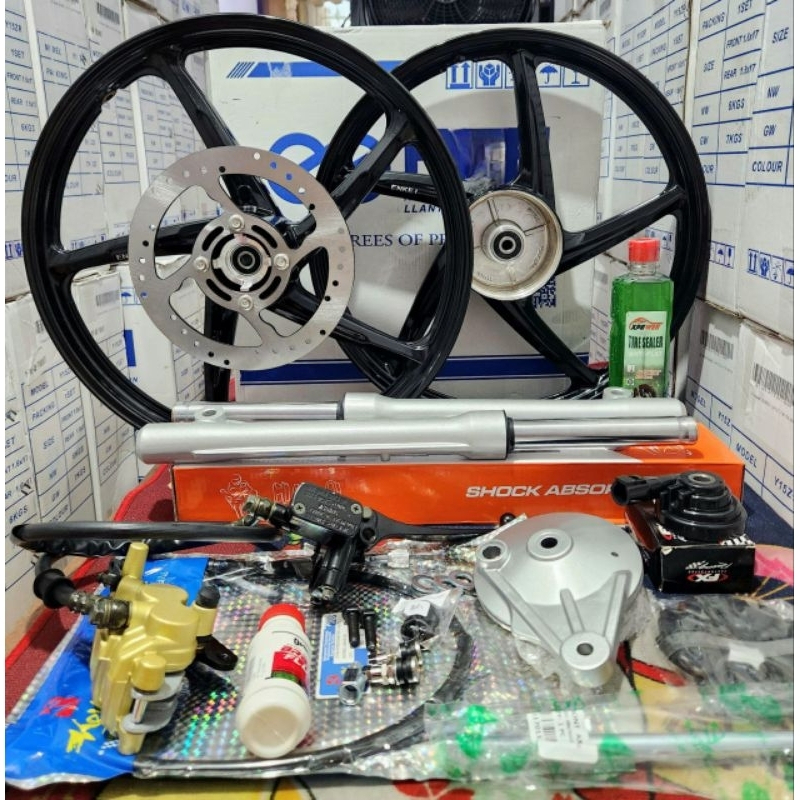 HyperTech Malaysian 5spoke Mags for Smash Wave Bravo conversion set ...