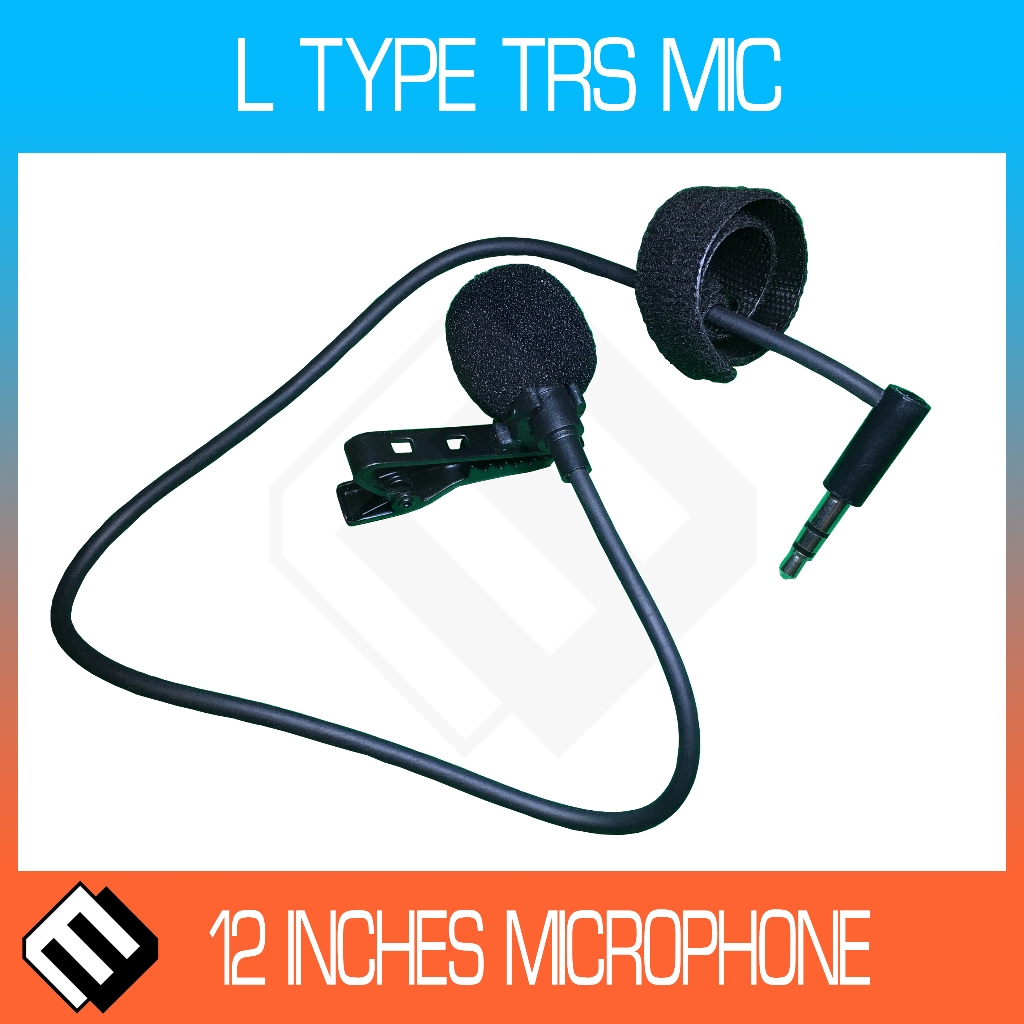 M3Moto TRS microphone 12 inches cable L type | Shopee Philippines