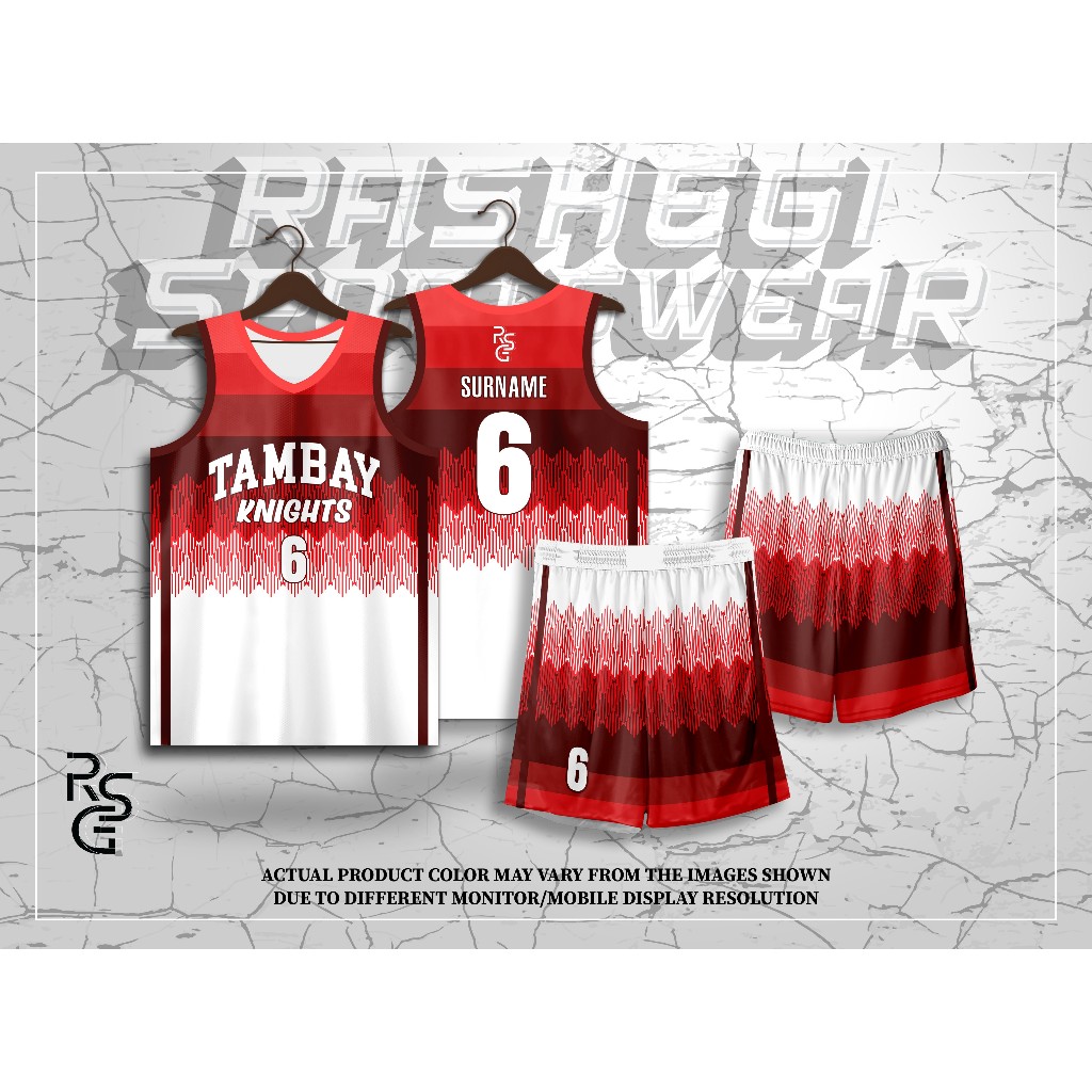 2024 RSG Customized Jersey Full Sublimation Knights | Shopee Philippines