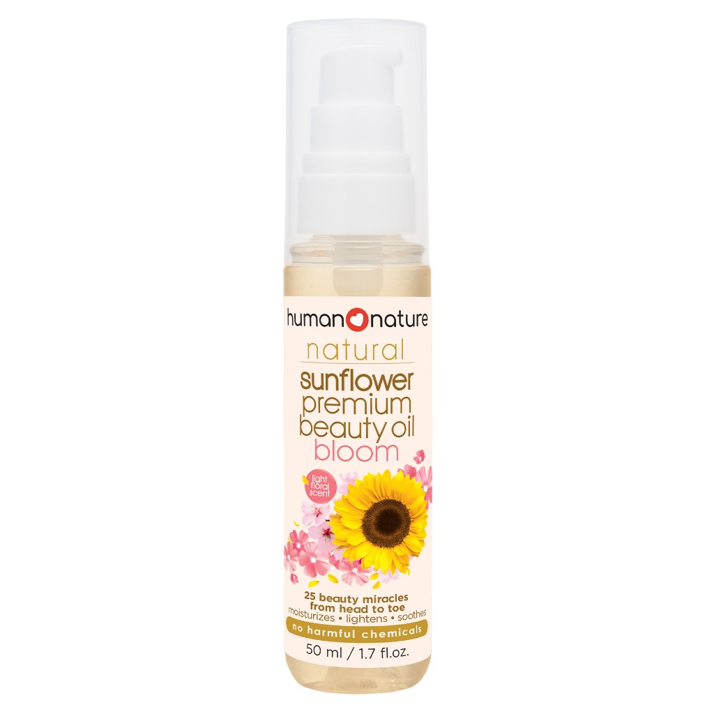 Human Nature Sunflower Beauty Oil Bloom (No Harmful Chemicals) | Shopee ...