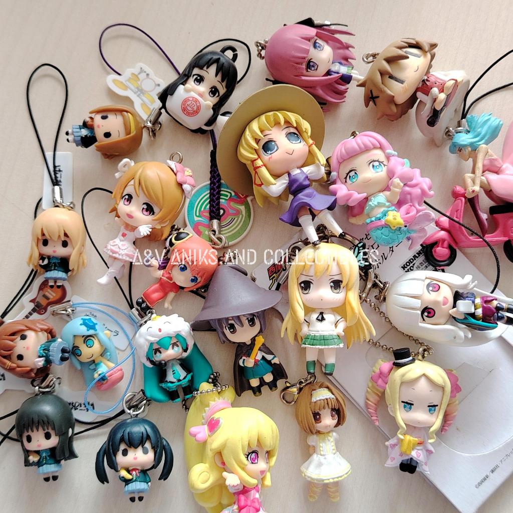 [ AUTHENTIC ] Assorted Anime_Mascot Figure Keychains / Danglers_6 ...