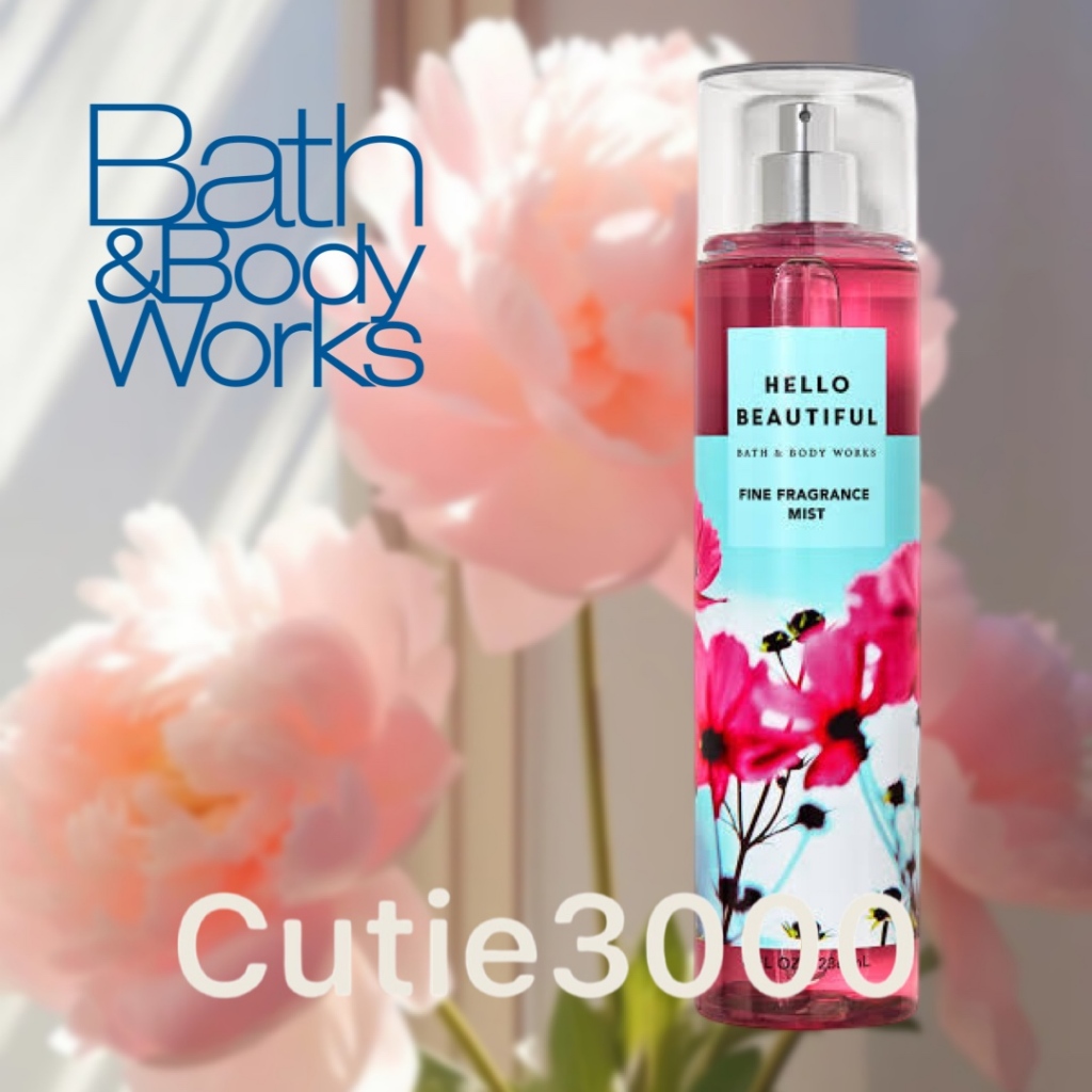 Hello Beautiful Fine Fragrance Mist 236ml Bath and Body Works BBW 2024 ...