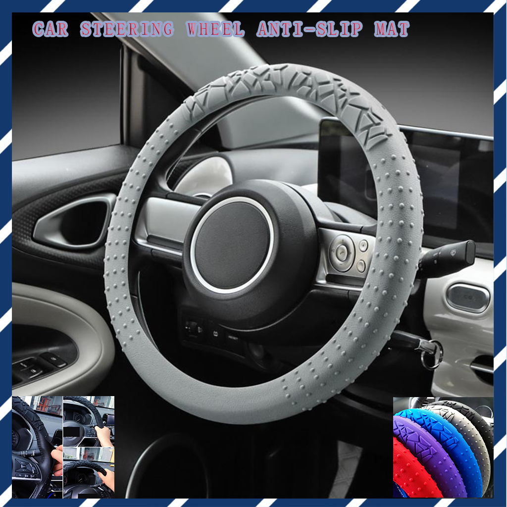 32-38cm Car Silicon Steering Wheel Cover universal car buddy manibela ...