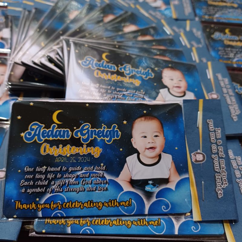 Midnight Moon Theme Party Refmagnet Souvenir | Shopee Philippines