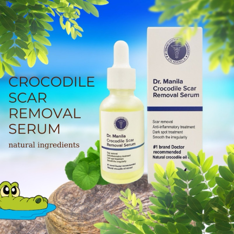 DR. MANILA CROCODILE SCAR REMOVER SERUM AUTHENTIC | Shopee Philippines