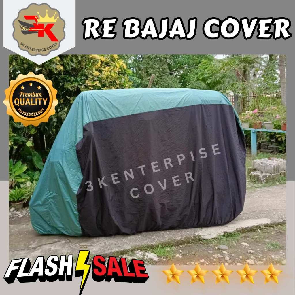 RE BAJAJ TRIKE FULL COVER HIGH QUALITY - WATER REPELLANT SCRATCH AND ...
