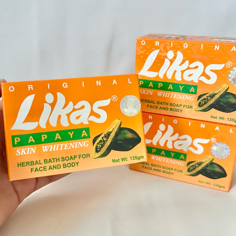 135g Likas Papaya Skin Whitening Soap | Shopee Philippines