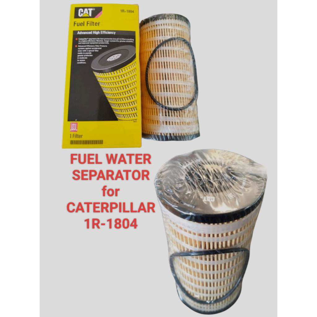 FUEL WATER SEPARATOR FOR CATERPILLAR (1R-1804) | Shopee Philippines