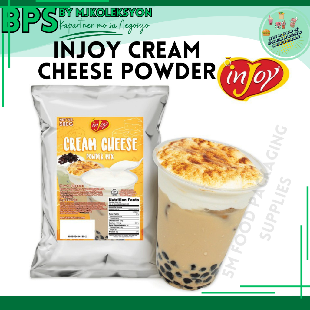 Injoy Kreem Puff Foam Topping Powder Mix for Milktea (walling toppings ...