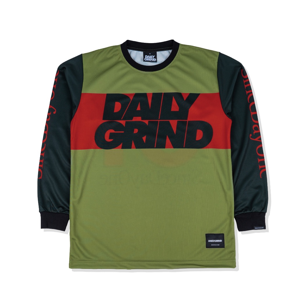 DAILY GRIND CRUCIAL JERSEY LONGSLEEVES FATIGUE | Shopee Philippines