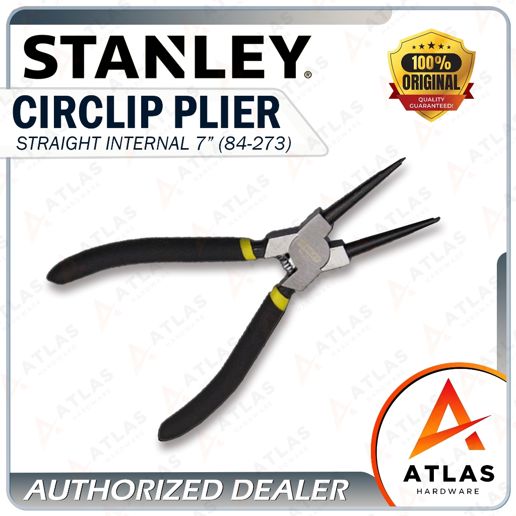Stanley Straight Internal Circlip Pliers ST84273 (7 Inches) | Shopee ...