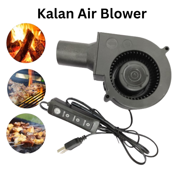 Kalan Blower Machine Air Blower Adjustable 12V Outdoor Portable BBQ ...