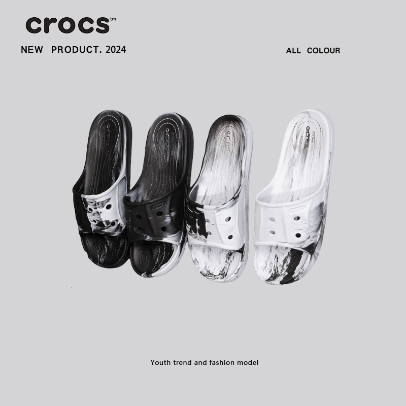 New Crocs Calm Slide Sandals For Men Soft Waterproof Home Sports ...