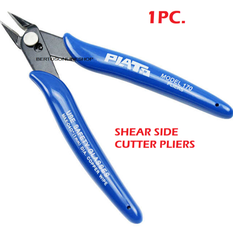 Wire Cutter Side Cutter Plier 170 Diagonal Pliers Hand TooL | Shopee ...