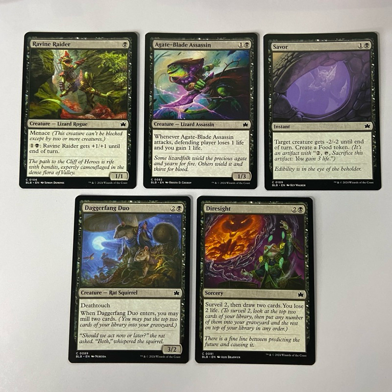 RAVINE RAIDER AGATE-BLADE ASSASSIN SAVOR DAGGERFANG DUO DIRESIGHT | BLB ...