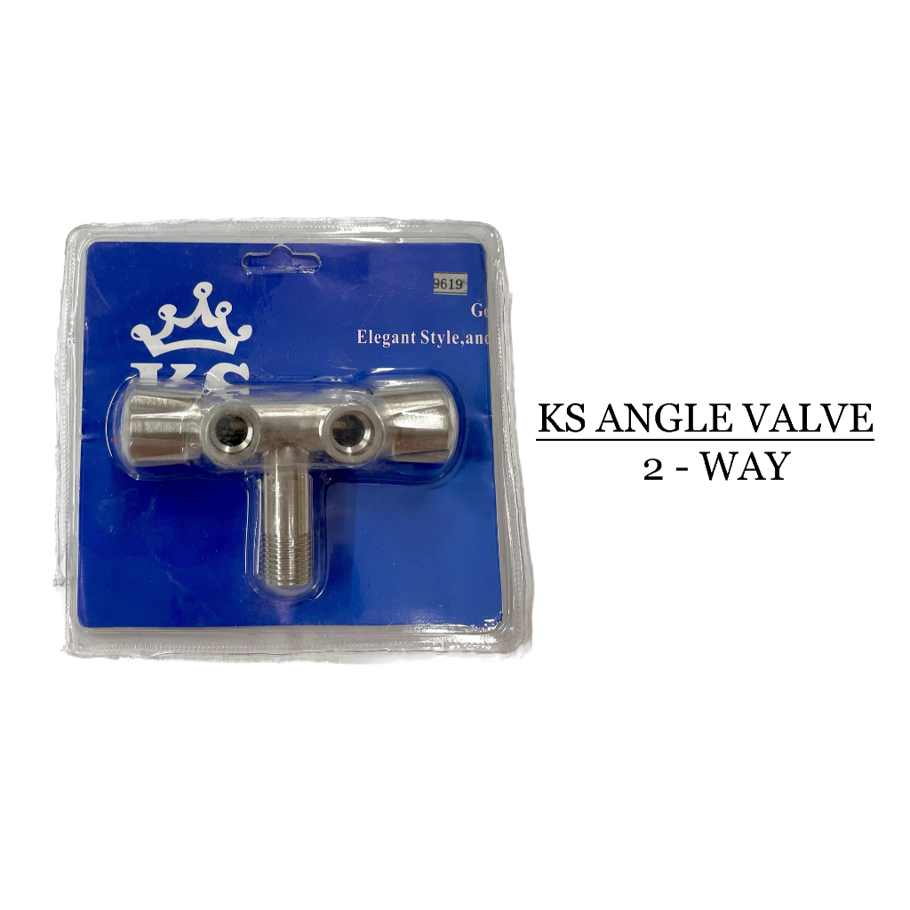 KS ANGLE VALVE 2 - WAY model: #9619 | Shopee Philippines