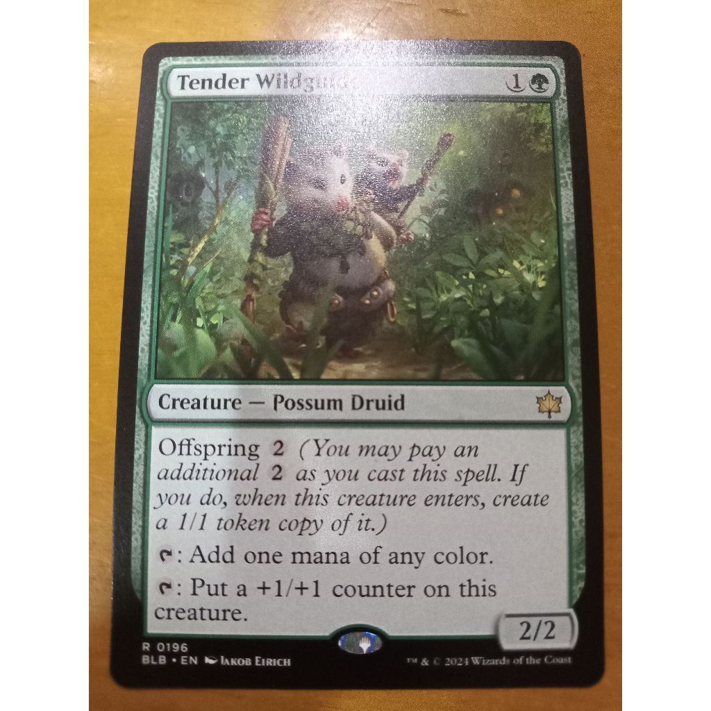 MTG Tender Wildguide Rare BLB Bloomburrow Magic the Gathering | Shopee ...
