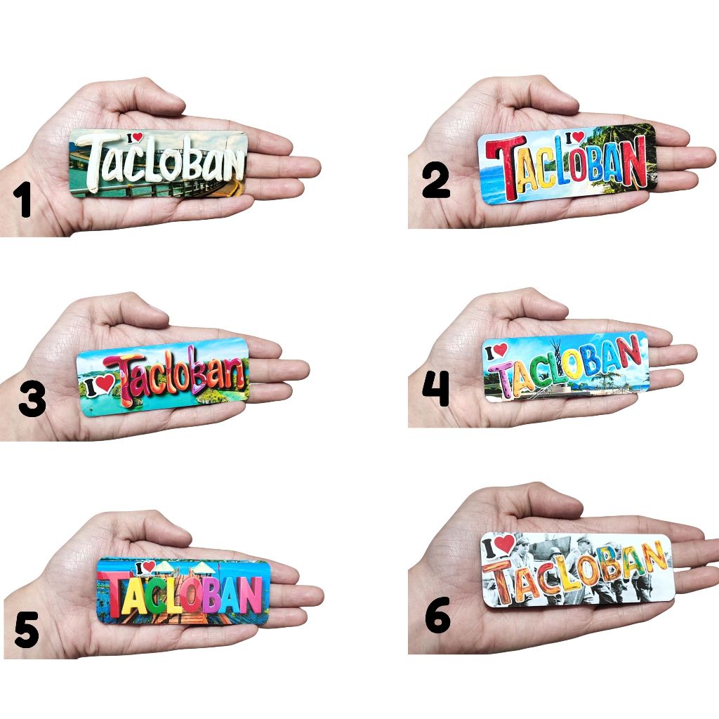 I LOVE TACLOBAN RECTANGLE DESIGN RUBBER REF MAGNET | Shopee Philippines