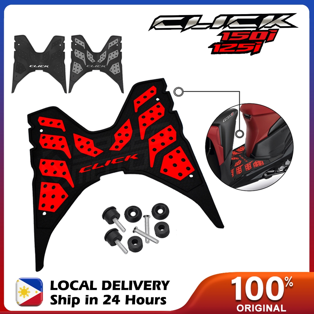 HONDA Click Rubber Footboard Matting 125i /150i With Bolts and Nuts Mat ...
