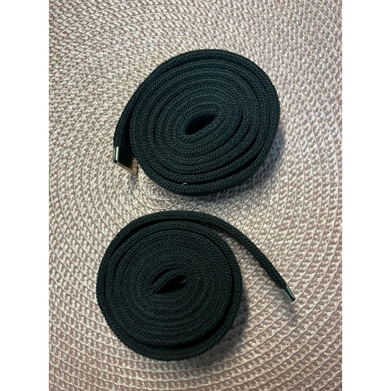 Garterized Goa Belt Black with Silver Clip 1.2 inches Lapad | Shopee ...