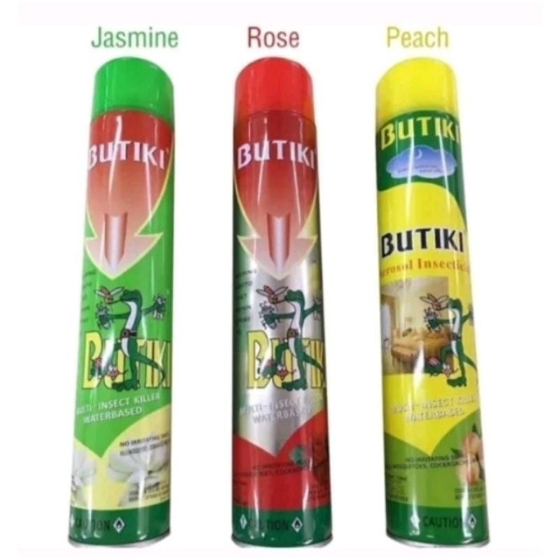 750ML BUTIKI AEROSOL INSECTICIDE MOSQUITO SPRAY 100% AUTHENTIC | Shopee ...