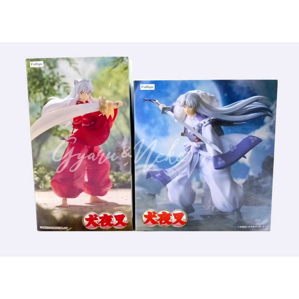Inuyasha and Sesshomaru Trio-Try-iT Figure set | Shopee Philippines